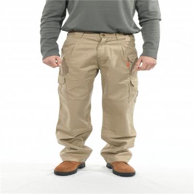 China NFPA 2112 Certified Customized Cargo Flame Resistant Pants Gray 6 Pockets 7.5oz for sale