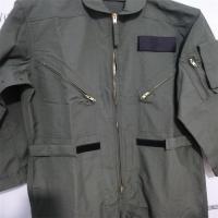 China HRC2 Green Aramid FR Flight Suit For Polit 150GMS Plain Fabric for sale