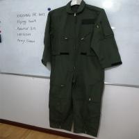 China HRC2 Green Aramid FR Flight Suit For Polit 150GMS Plain Fabric for sale