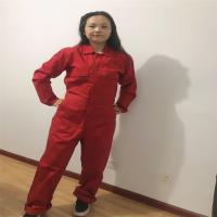 China UL 100% Cotton Flame Retardant Coverall Workwear EN11611 Flame Retardant Jumpsuit for sale