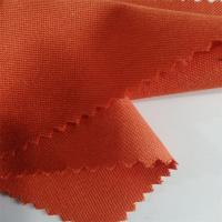 China 93 Meta Aramid Inherently Flame Retardant Fabric 4.5oz Orange For Safety Coverall for sale