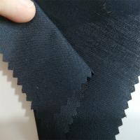 China Navy Blue Aramid 3A Inherent FR Fabric Plain Weave 58in Width for sale