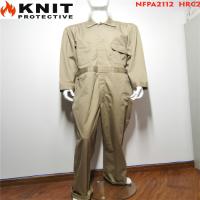 China CFR Flame Retardant Coverall Workwear 210 Gram Mining Industry Fire Rated Overalls for sale