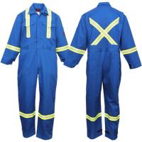 China 20*16S Fr Coveralls With Reflective Tape for sale