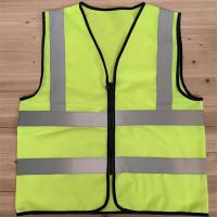 China EN20471 Hi Vis Vest With Pockets For Construction Polyester Mesh for sale
