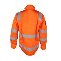 China FR KNIT Fire Resistant Jackets EN11612 Hi Vis Welding Jackets for sale