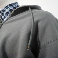China 100% Cotton Gray Color FR Fire Resistant Hoodie 7.5 Oz CAT2 for sale