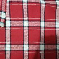 China CN88 12 FR Plaid Cotton Fabric Yarn Dyed Twill 7.5oz For Flame Retardant Shirt for sale