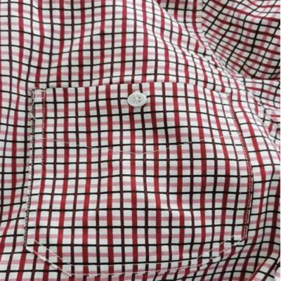 China EN11612 Plaid NFPA 2112 Fabric Flame Retardant 21*21 210gsm for sale