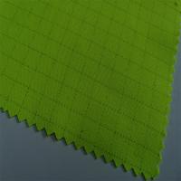 China Flame Retardant Hi Vis Yellow Fabric 60 38 2 Modacrylic Cotton Anti Static for sale