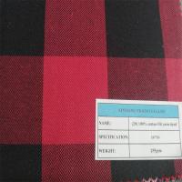 China 100 Cotton FRC Woven Plaid Fabric Fire Resistance Yarn Dyed 255gsm for sale