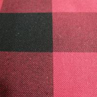 China 100 Cotton FRC Woven Plaid Fabric Fire Resistance Yarn Dyed 255gsm for sale