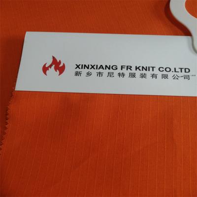 China 200-210 Gram Flame Retardant Fabric 100 Cotton Rib Stop Fabric for sale