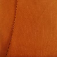 China 200-210 Gram Flame Retardant Fabric 100 Cotton Rib Stop Fabric for sale
