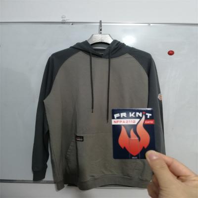 China Welding Industry FR Fleece Hoodie Cotton Fire Resistance Fleece FRC Hoodie for sale