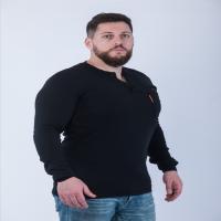 China Cotton Knitted FR Henley Shirt for sale