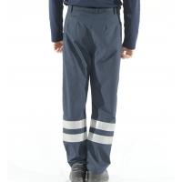 China Fire Resistant Cargo Work Pants With Reflective Tape 100 Cotton for sale