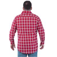 China Button On Plaid Flame Resistant Workwear EN11611 Arc Proof HRC2 Shirts for sale
