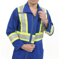 China HRC2 Flame Retardant Coverall Workwear Reflective Tape UL NFPA2112 for sale