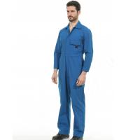 China 3/1 Twill Ul NFPA70E 7oz Fr Cotton Coverall For Men Cat2 FR Insulated Coveralls for sale