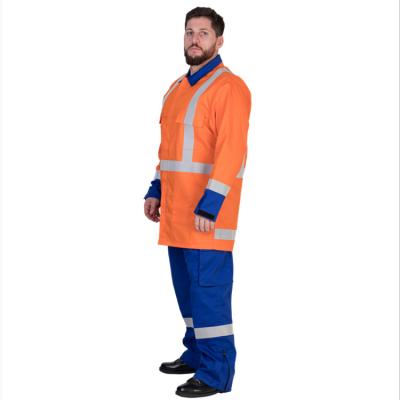 China ISO9001 Customized Fire Retardant Cotton Coverall Adjustment Cuffs With Velcro for sale