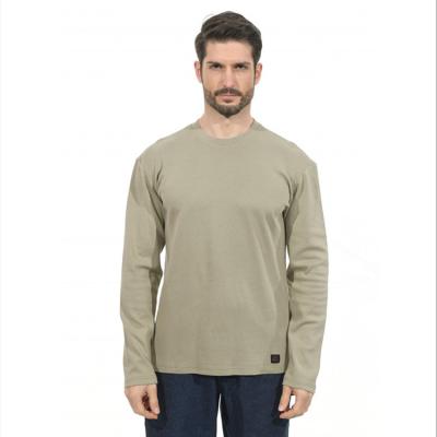 China 100% Cotton Khaki FR Henley Shirts NFPA2112 UL Certified Men Use for sale