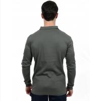 China UL FR Henley Shirt Cotton Knit Flame Resistant Polo Shirts HRC2 for sale