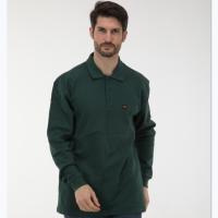 China HRC2 Arc Flash FR Rated Shirts 60 Modacrylic Cotton Inherent Fold Collar for sale