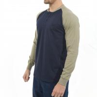 China CAT2 Fireproof Long Sleeve Shirt CFR 7oz For Men Working Navy Khaki for sale