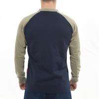 China CAT2 Fireproof Long Sleeve Shirt CFR 7oz For Men Working Navy Khaki for sale