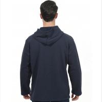 China 100% Cotton 350gsm Navy FR Fleece Hoodie CAT2 For Welding Workers for sale