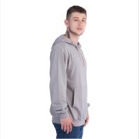 China HRC2 Arc Proof FR Pullover Hoodie Sweatshirt Gray Color NFPA 2112 for sale