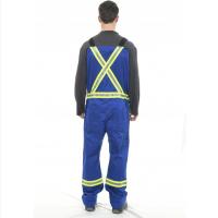 China EN11611 Cotton Flame Resistant Pants For Welding Industry 210gsm - 350gsm for sale