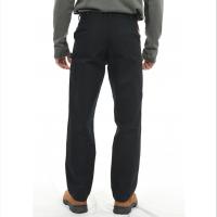 China Black FR Canvas Flame Resistant Pants 10oz Slim UL NFPA2112 for sale