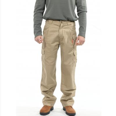 China 7.5oz Cotton Lightweight FR Pants Khaki Color 3 1 Twill CAT 2 for sale