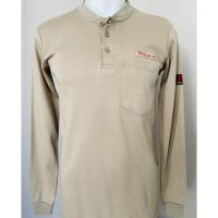 China Big And Tall Long Sleeve 4XL Fire Resistant Shirts For Men for sale