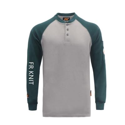China 5xl En11611 Fire Retardant Welding Shirts 100% Cotton Two Tone for sale