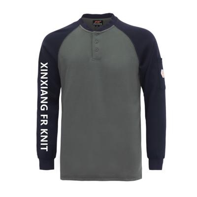 China Knitted Work Nfpa2112 Fire Resistant Welding Shirts for sale