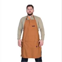 China Welder Use Flame Retardant Apron 100% Cotton Canvas Arc Rated Apron Arc Flash for sale