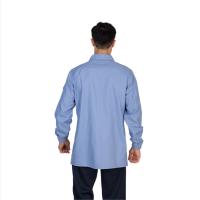 China CN88/12 FR Work Shirt 7.5oz Twill Long Sleeve Button Up Uniform Shirt NFPA2112 for sale