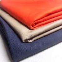 China 330gsm 100% Cotton Twill FR Woven Fabric For Fire Retardant Appreal EN11612 for sale