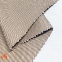 China EN11611 Fire Proof Fabric 10*7S Cotton FR Heavy Fabric For CAT2 FR Garment for sale