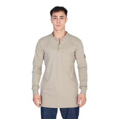 China CFR Work Shirt Flame Resistant FRC T Shirt NFPA2112 CAT2 Certified for sale