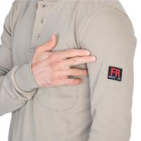 China CFR Work Shirt Flame Resistant FRC T Shirt NFPA2112 CAT2 Certified for sale
