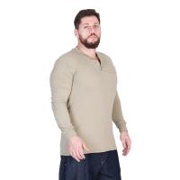 China NFPA2112 FR Shirts 100% Cotton Arc Proof Welder Shirts CAT2 Henley Shirts for sale