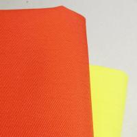 China EN11612 Workwear Flame Retardant Fabric Protective Hi-Vis Yellow 330gsm for sale