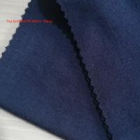 China 100% Cotton 32S Interlock T Shirt Fabric Flame Retardant UL Certified 7oz for sale