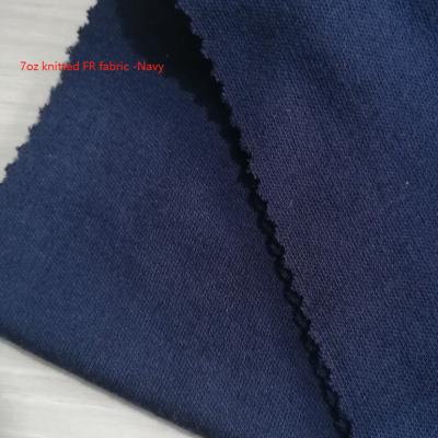 China 100% Cotton 32S Interlock T Shirt Fabric Flame Retardant UL Certified 7oz for sale