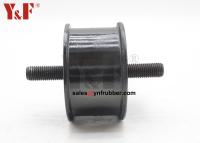 China Black Rubber Bobbin Mounts M6 M8 M10 With Good Vibration Resistance for sale