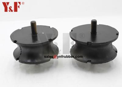 China Small Industrial Cylindrical Rubber Mounts Bobbin Lightweight for sale